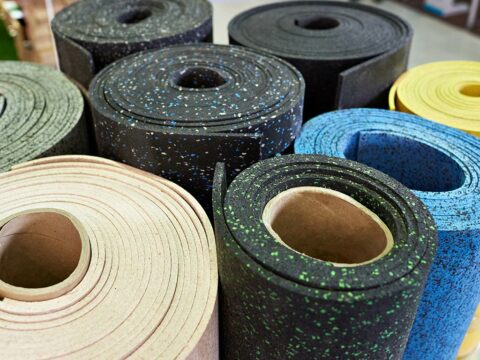 Commercial Rubber Flooring Rolls | Industrial Rubber Floors